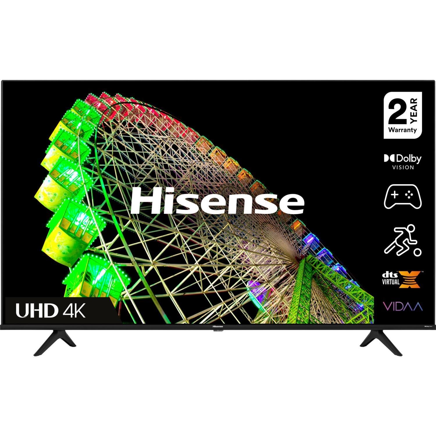 65 Inch Hisense 4K Smart TV with Freeview Play - All On Tick